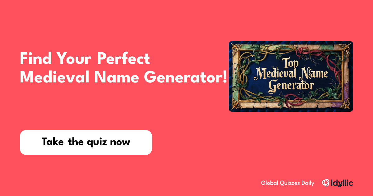 Find Your Perfect Medieval Name Generator!