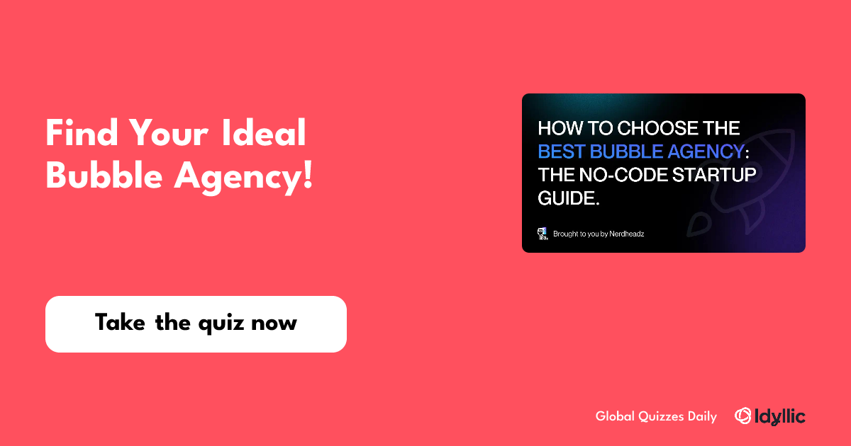 Find Your Ideal Bubble Agency!