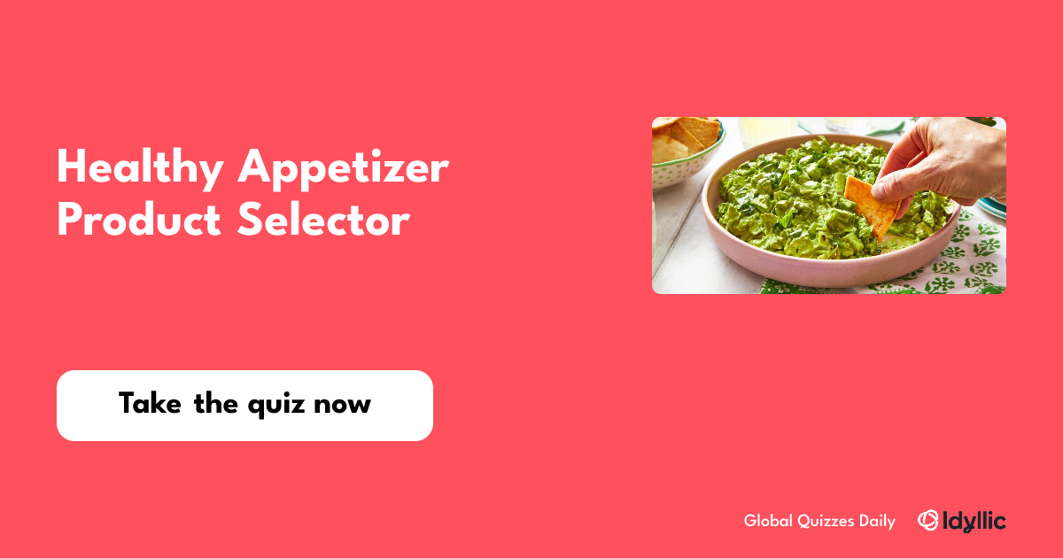 Healthy Appetizer Product Selector