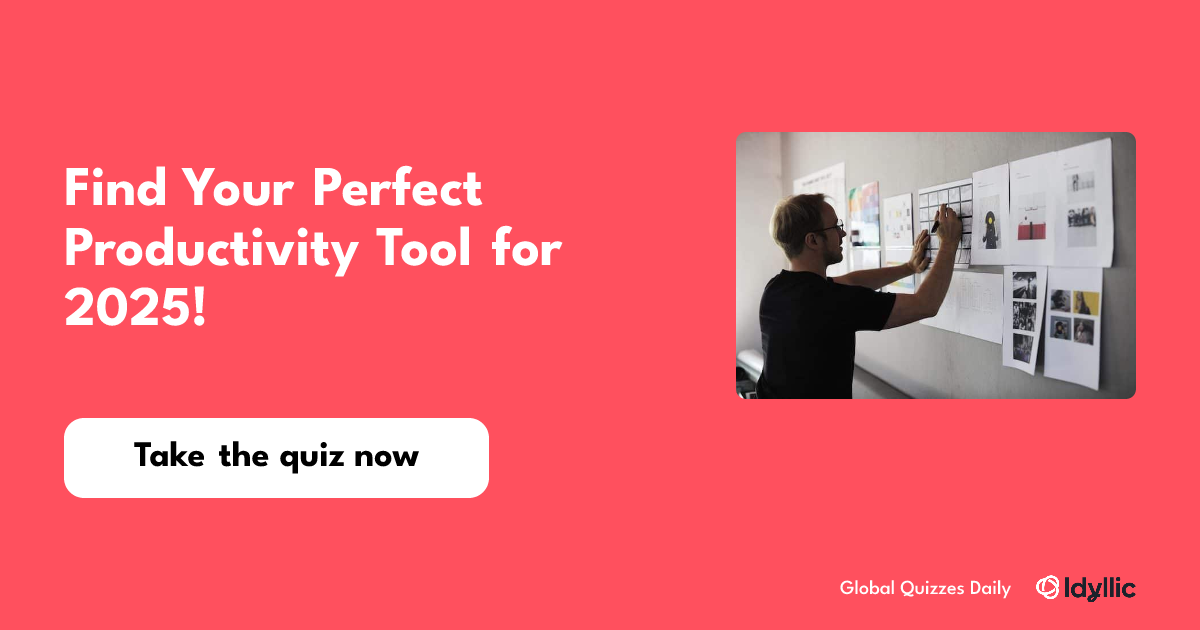 Find Your Perfect Productivity Tool for 2025!