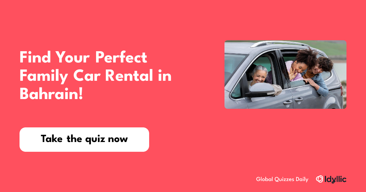 Find Your Perfect Family Car Rental in Bahrain!