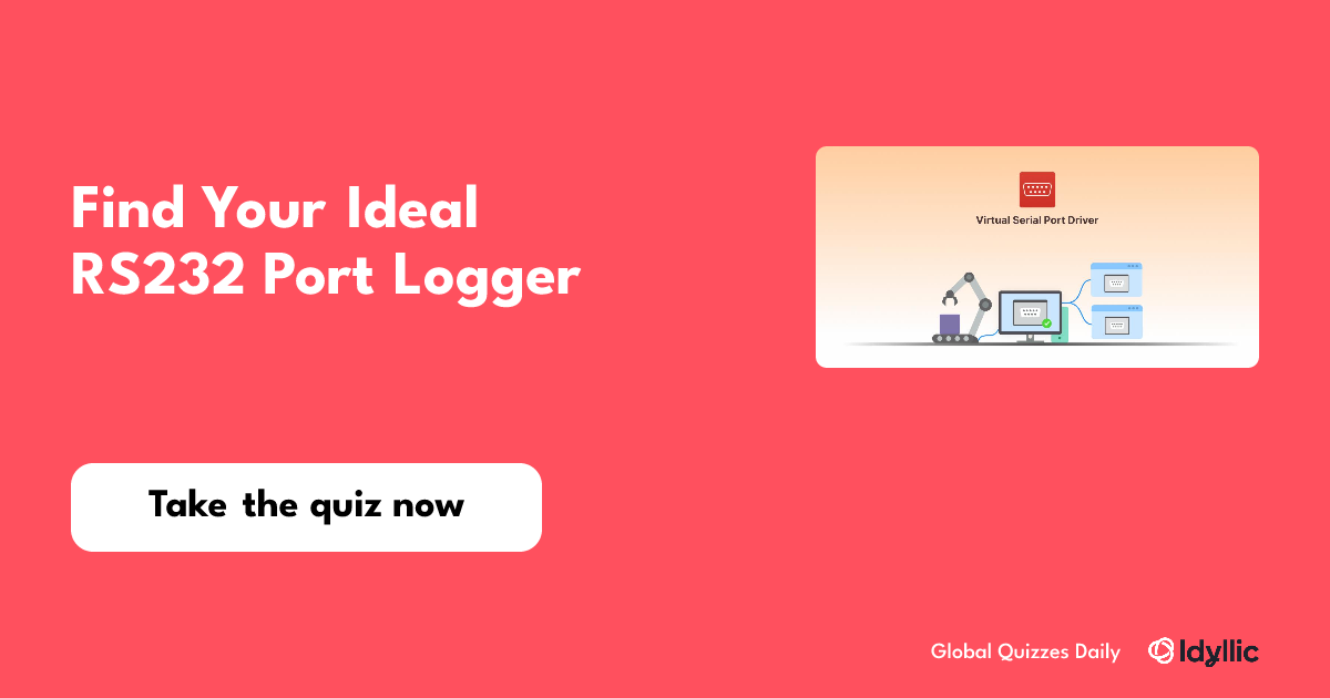 Find Your Ideal RS232 Port Logger