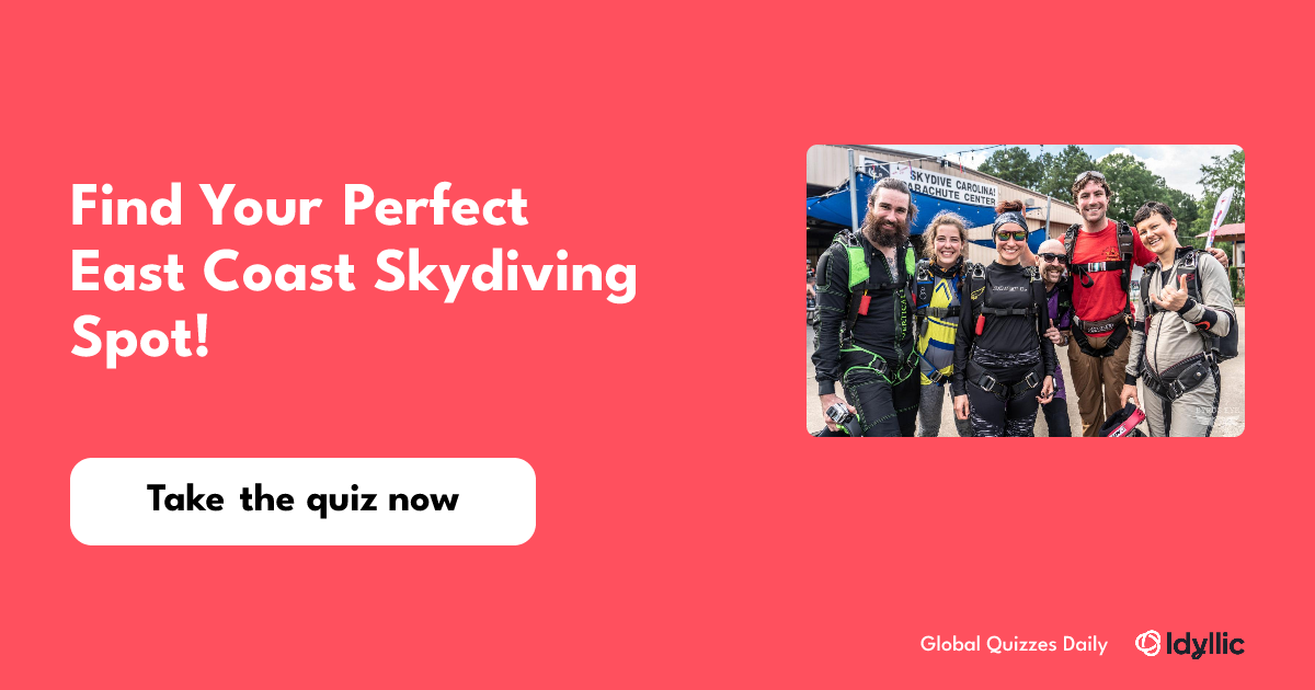 Find Your Perfect East Coast Skydiving Spot!