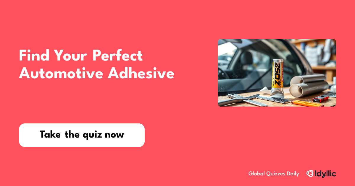Find Your Perfect Automotive Adhesive