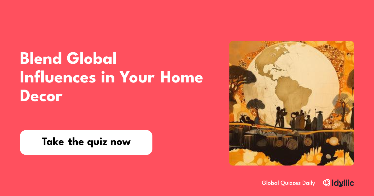 Blend Global Influences in Your Home Decor