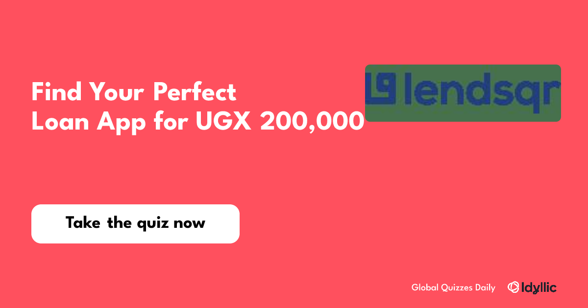 Find Your Perfect Loan App for UGX 200,000