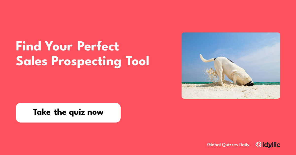 Find Your Perfect Sales Prospecting Tool