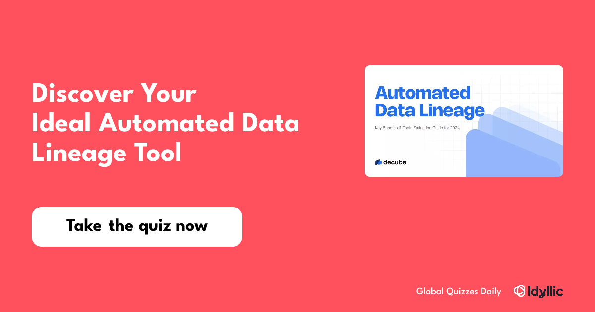 Discover Your Ideal Automated Data Lineage Tool