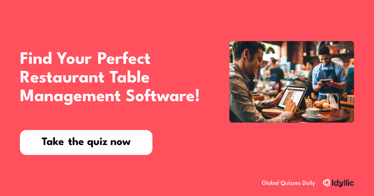 Find Your Perfect Restaurant Table Management Software!