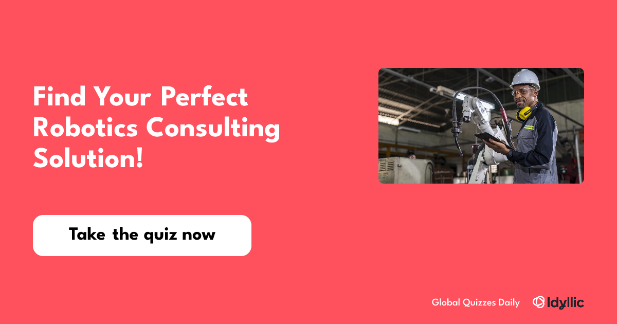 Find Your Perfect Robotics Consulting Solution!