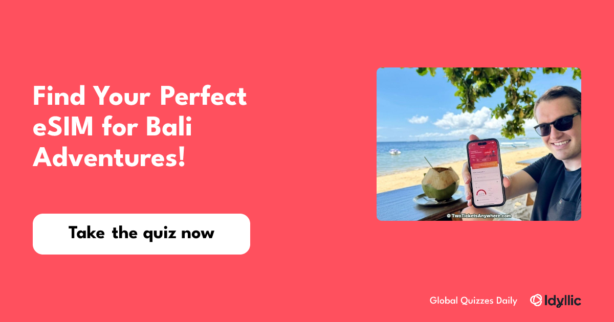 Find Your Perfect eSIM for Bali Adventures!
