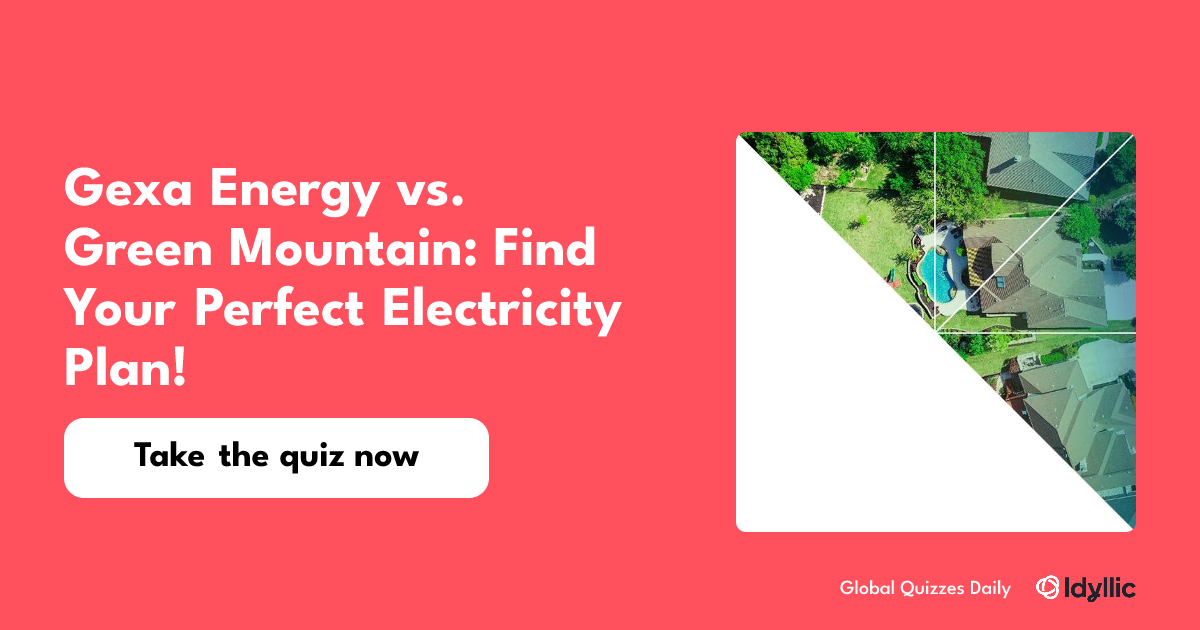 Gexa Energy vs. Green Mountain: Find Your Perfect Electricity Plan!