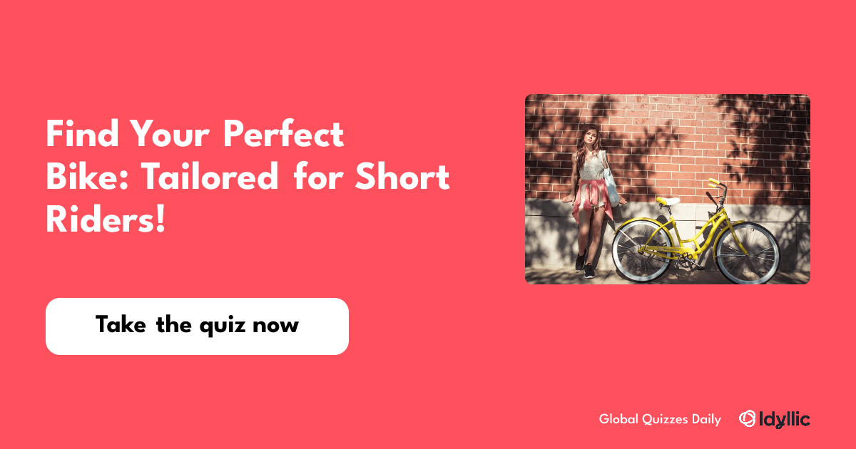 Find Your Perfect Bike: Tailored for Short Riders!
