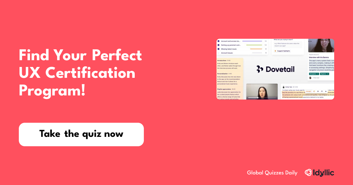 Find Your Perfect UX Certification Program!