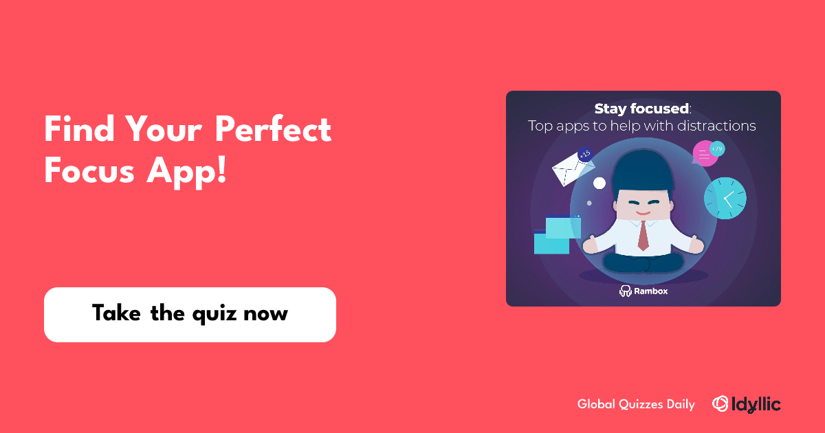 Find Your Perfect Focus App!