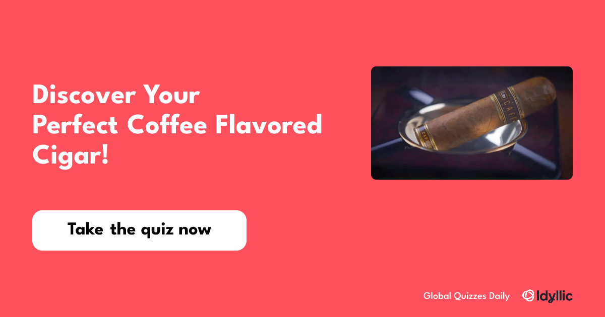 Discover Your Perfect Coffee Flavored Cigar!