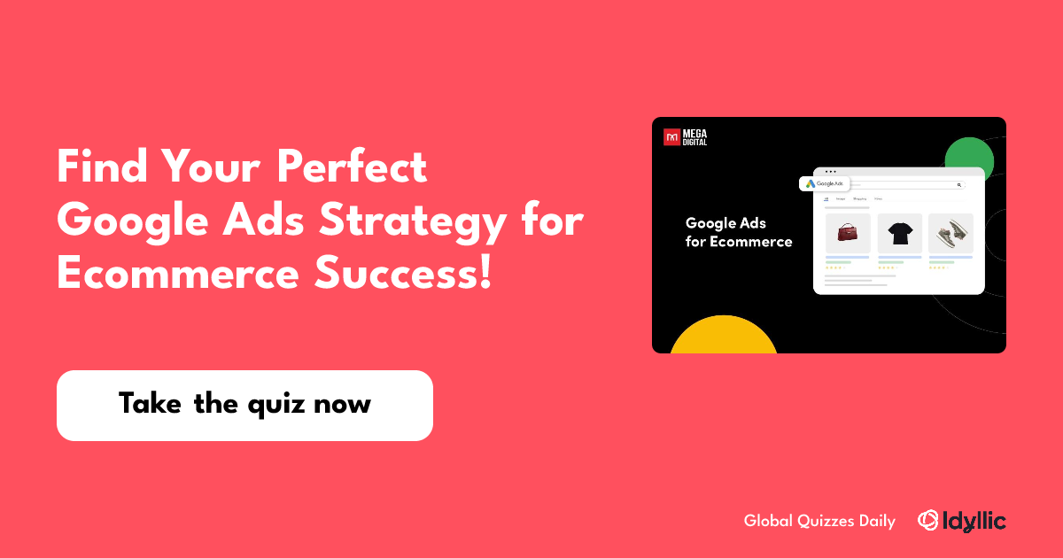 Find Your Perfect Google Ads Strategy for Ecommerce Success!