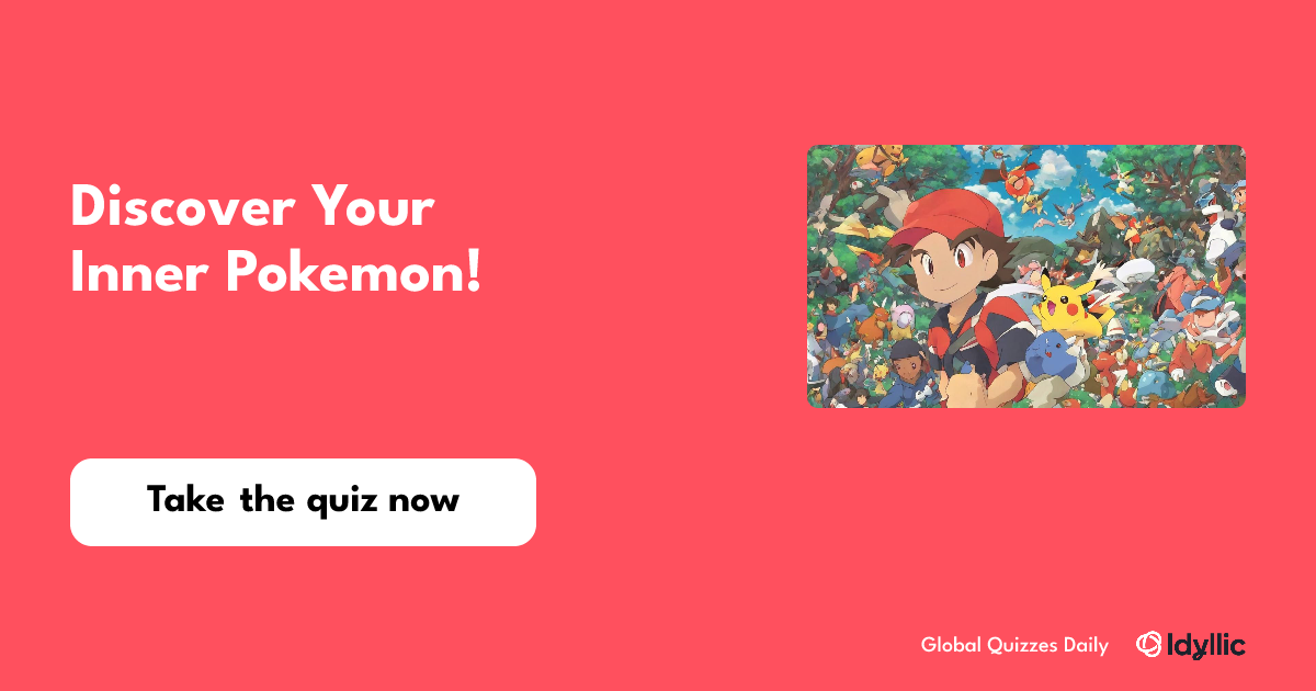 Discover Your Inner Pokemon!