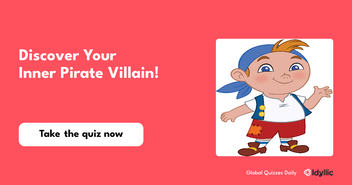Discover Your Inner Pirate Villain!