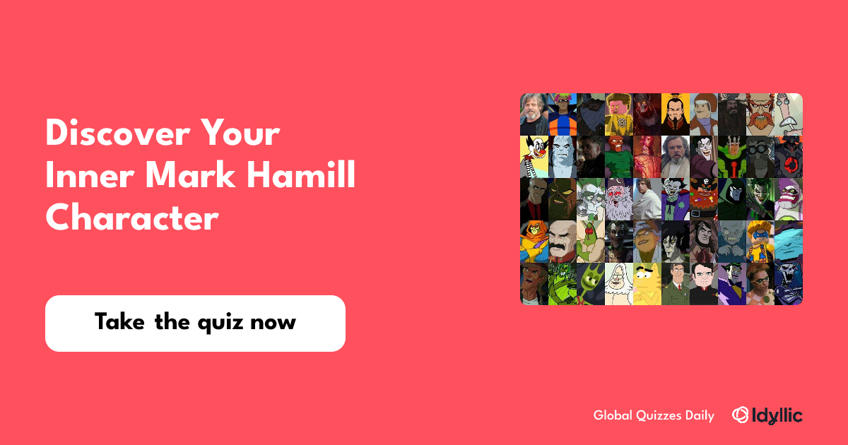 Discover Your Inner Mark Hamill Character