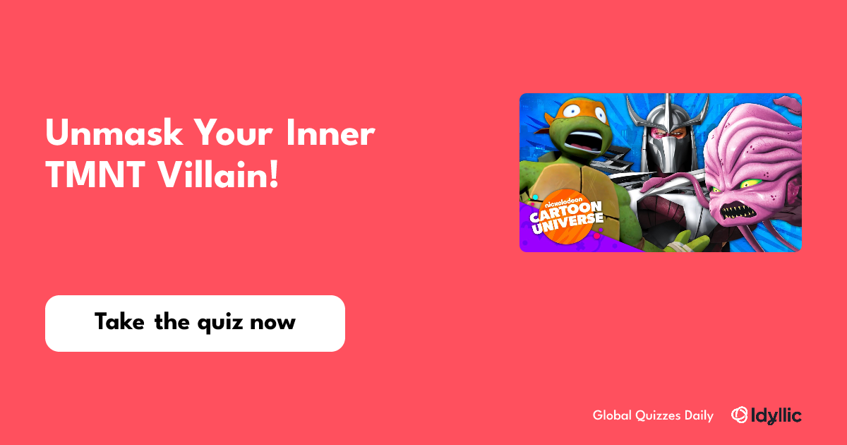 Unmask Your Inner TMNT Villain!