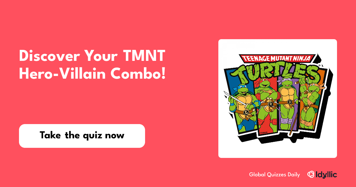 Discover Your TMNT Hero-Villain Combo!