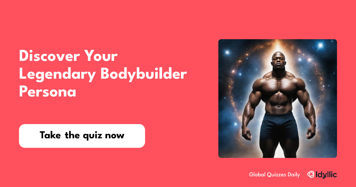 Discover Your Legendary Bodybuilder Persona