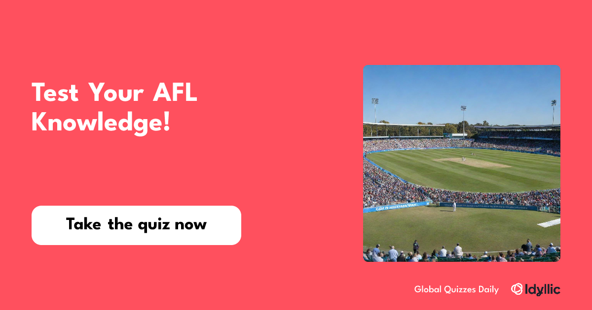 Test Your AFL Knowledge!