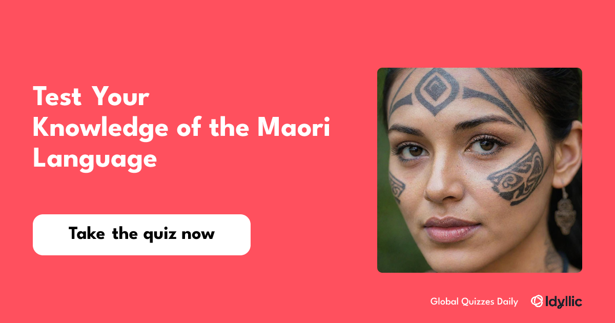 Test Your Knowledge of the Maori Language