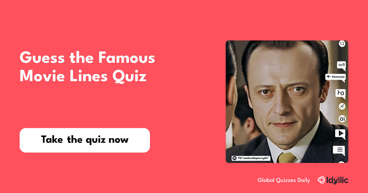 Guess the Famous Movie Lines Quiz