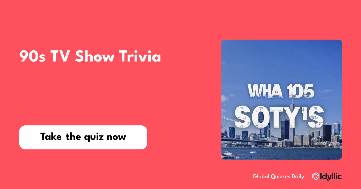 90s TV Show Trivia