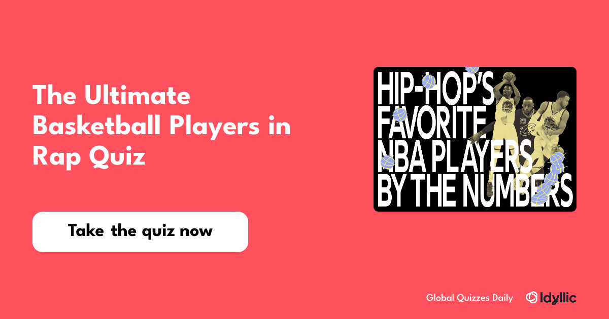 The Ultimate Basketball Players in Rap Quiz