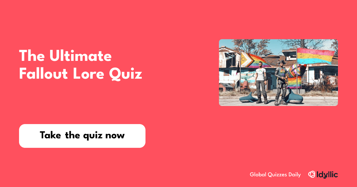 The Ultimate Fallout Lore Quiz