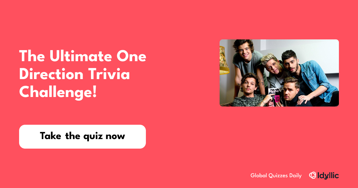 The Ultimate One Direction Trivia Challenge!