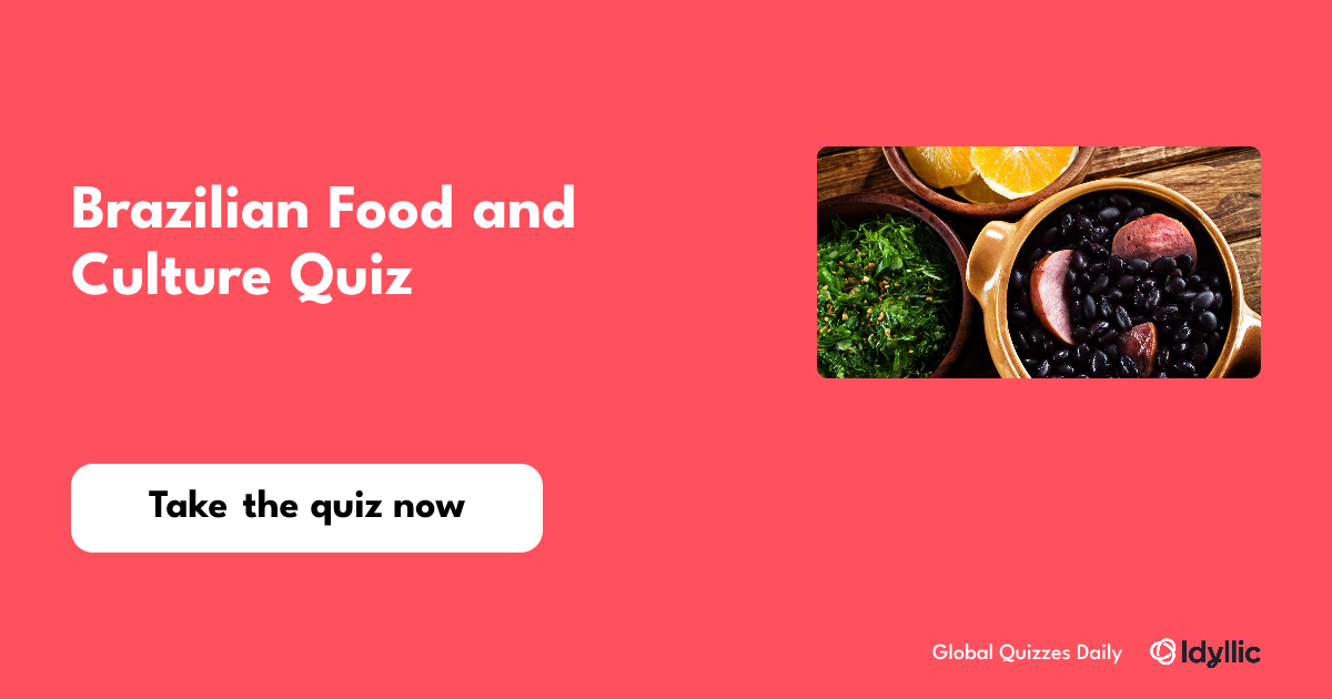Brazilian Food and Culture Quiz