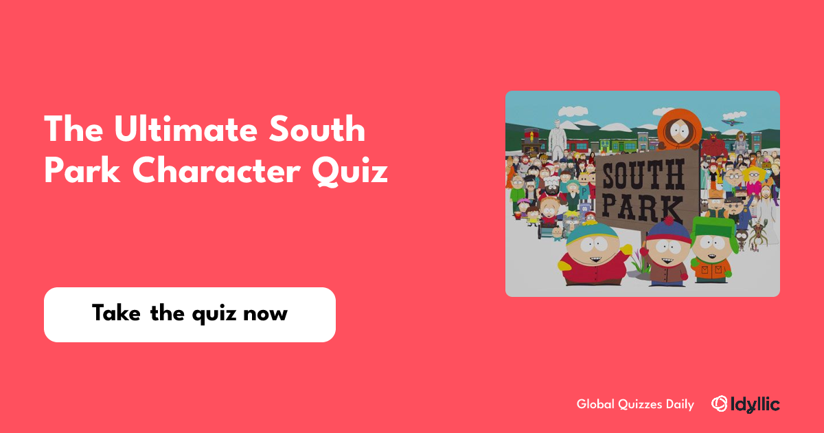 The Ultimate South Park Character Quiz