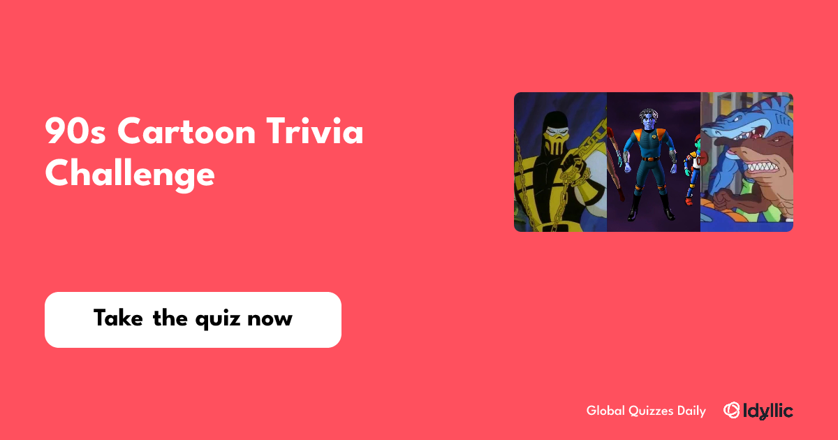 90s Cartoon Trivia Challenge