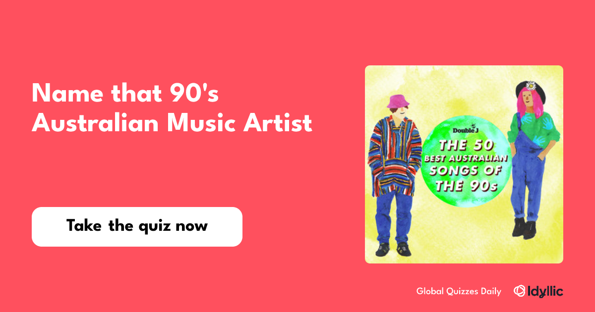 Name that 90's Australian Music Artist