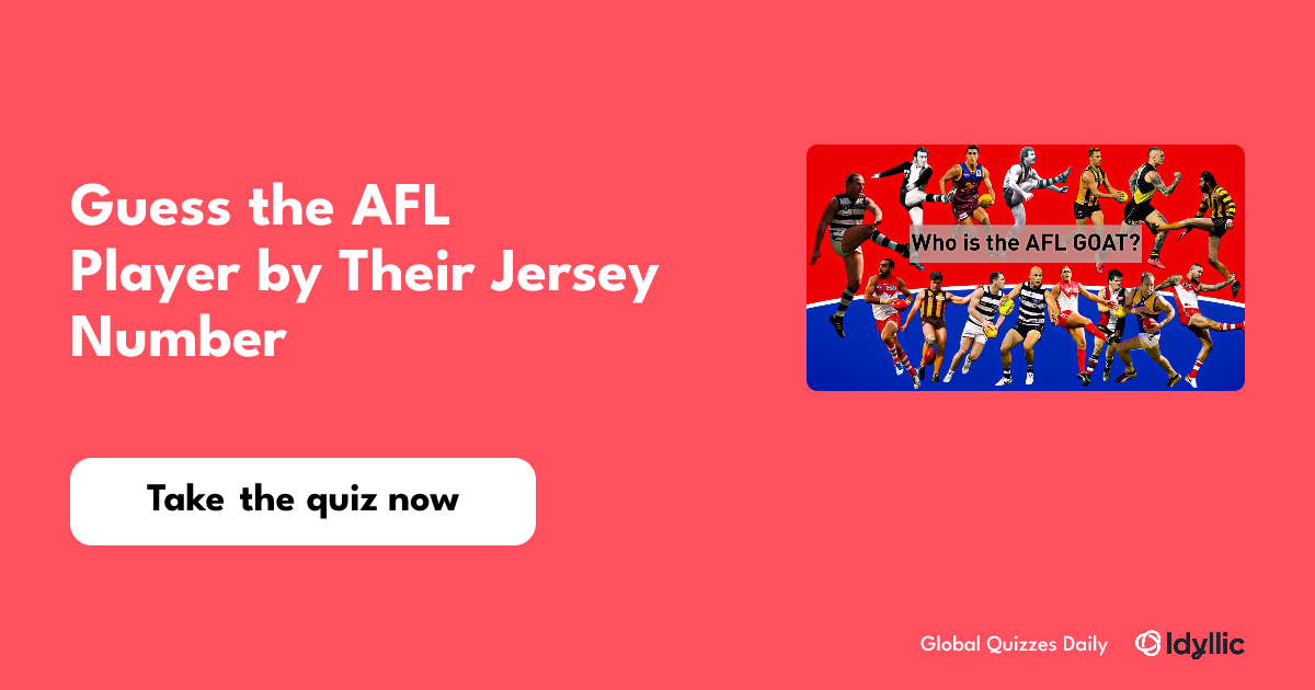 Guess the AFL Player by Their Jersey Number