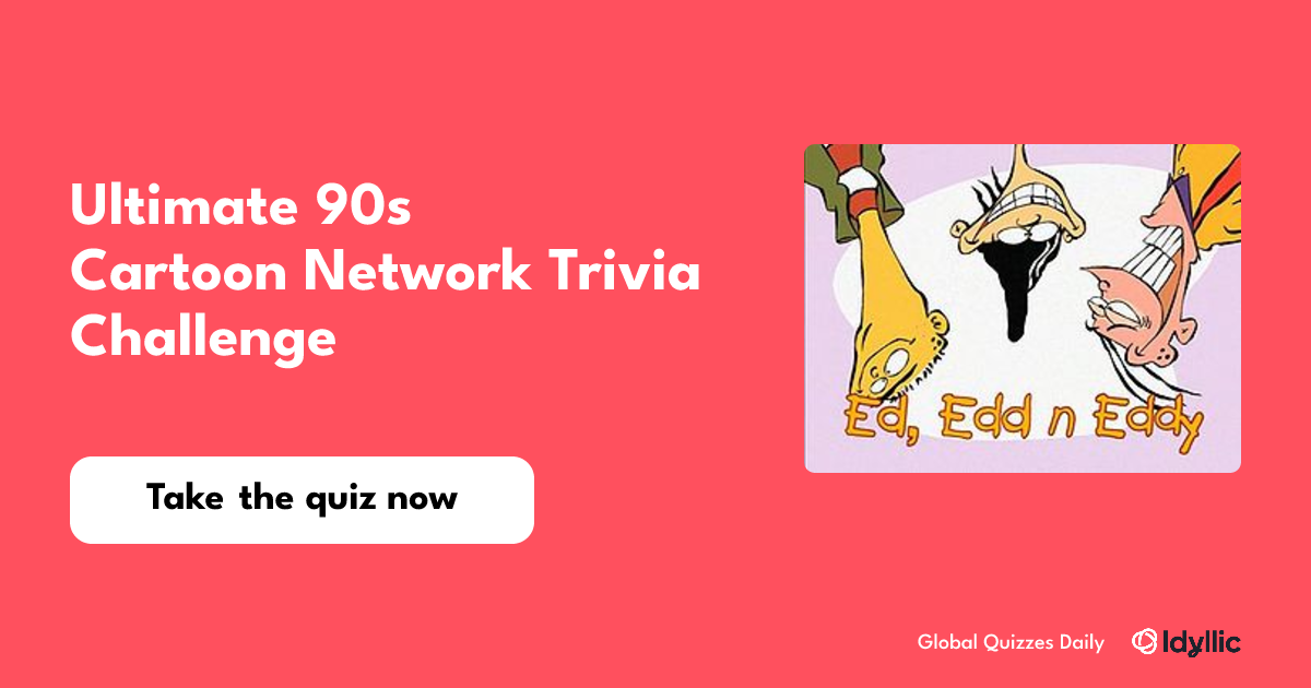Ultimate 90s Cartoon Network Trivia Challenge