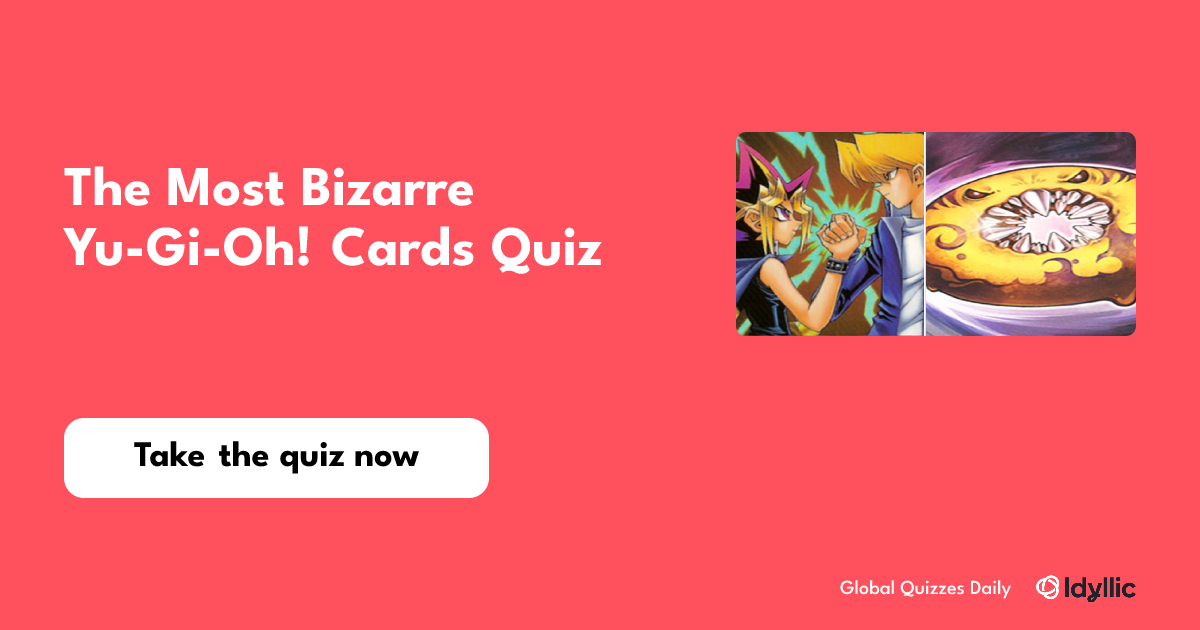 The Most Bizarre Yu-Gi-Oh! Cards Quiz