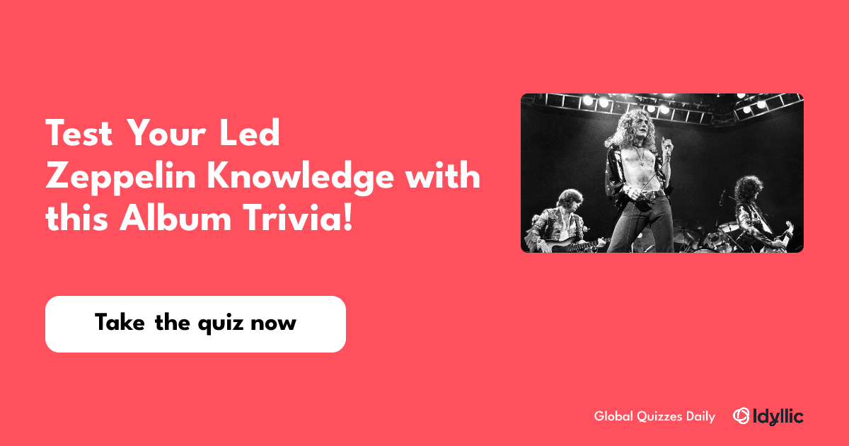 Test Your Led Zeppelin Knowledge with this Album Trivia!
