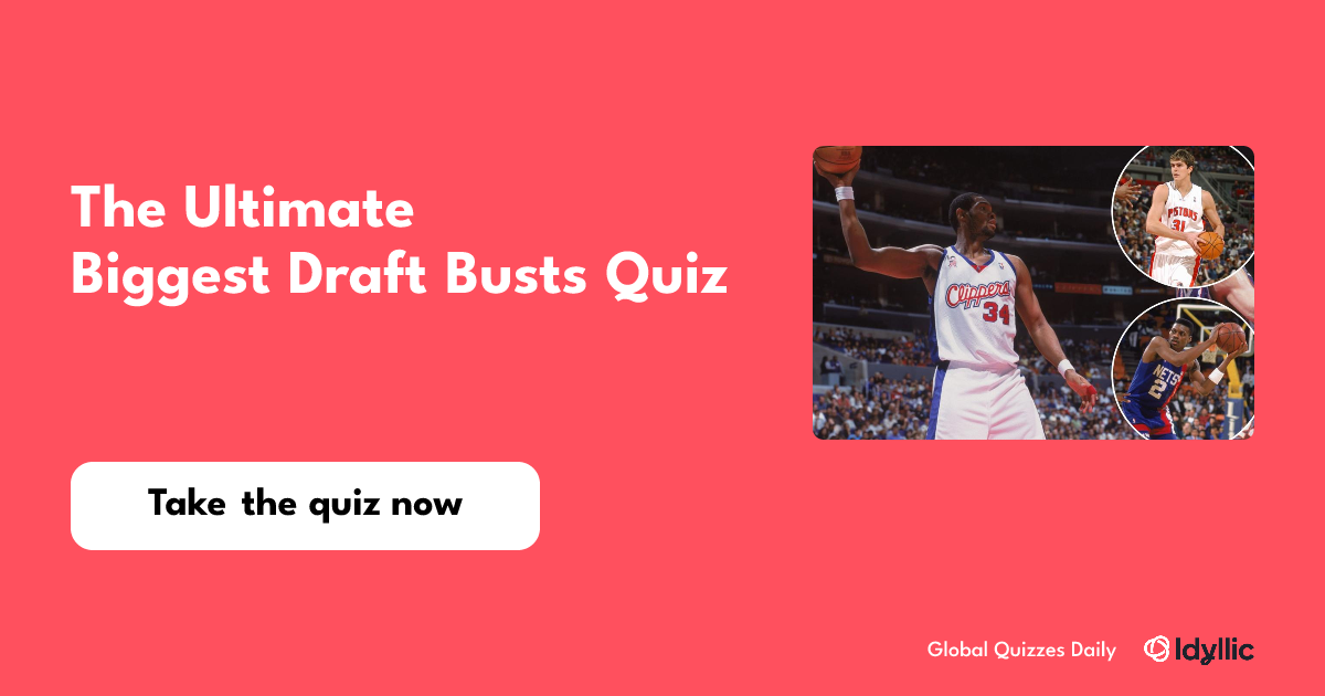 The Ultimate Biggest Draft Busts Quiz