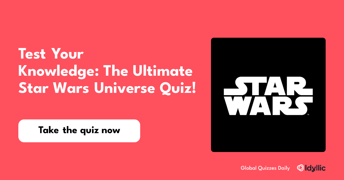 Test Your Knowledge: The Ultimate Star Wars Universe Quiz!