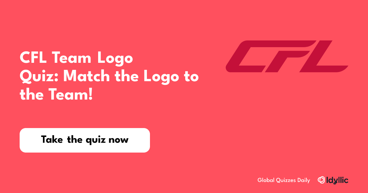 CFL Team Logo Quiz: Match the Logo to the Team!
