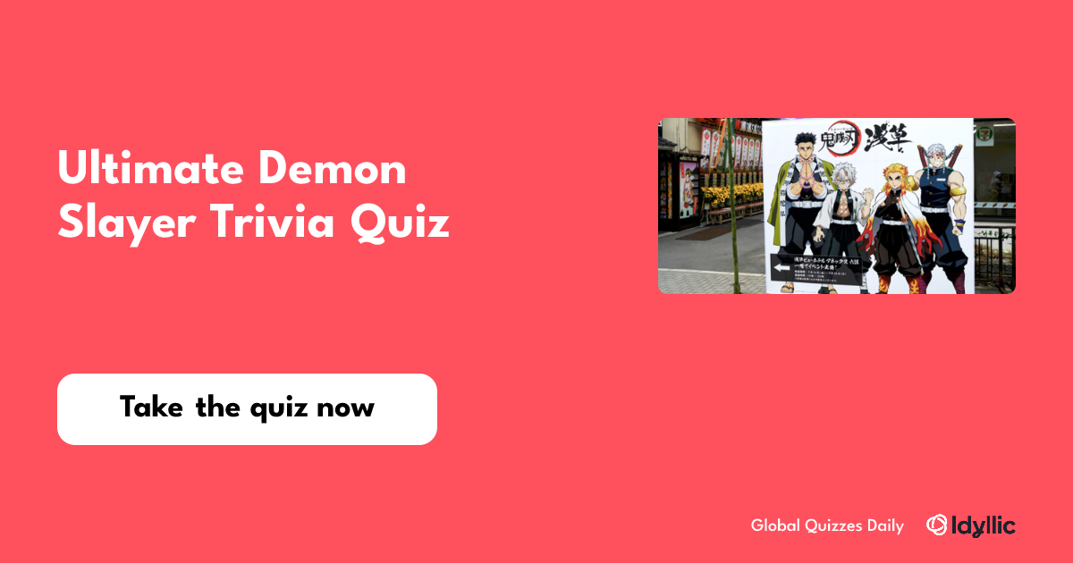 Ultimate Demon Slayer Trivia Quiz
