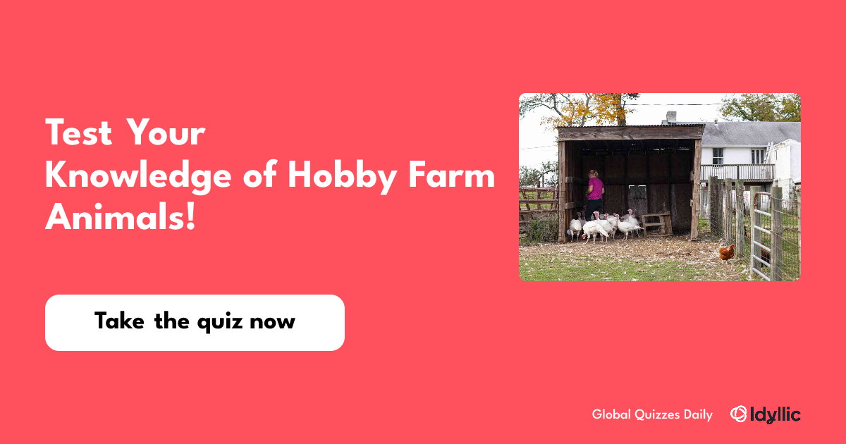 Test Your Knowledge of Hobby Farm Animals!