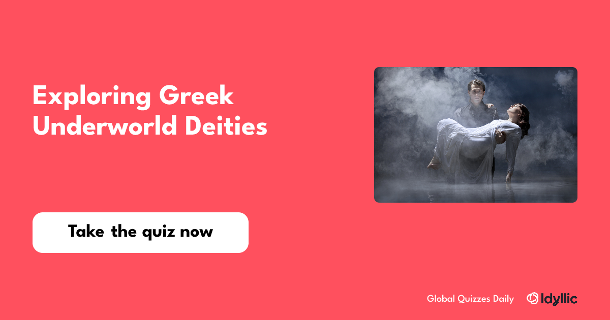 Exploring Greek Underworld Deities