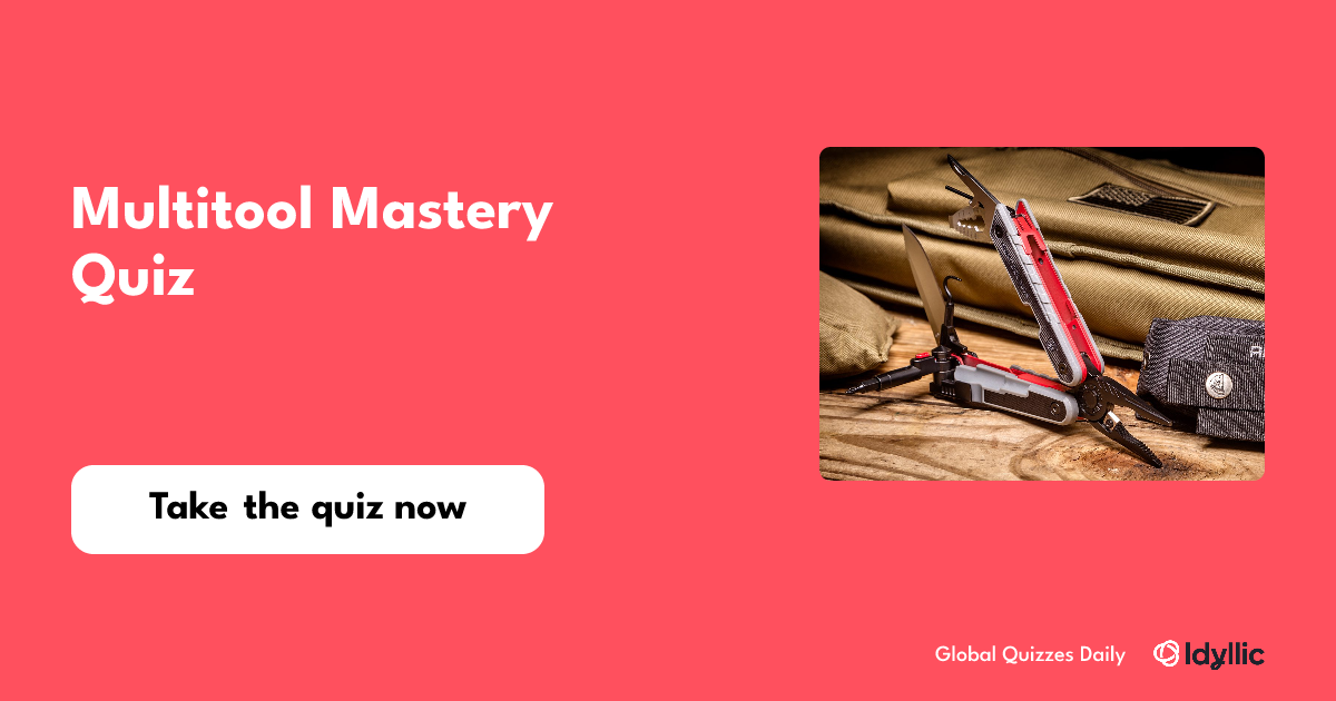 Multitool Mastery Quiz