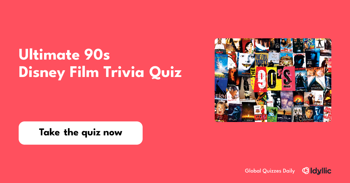 Ultimate 90s Disney Film Trivia Quiz